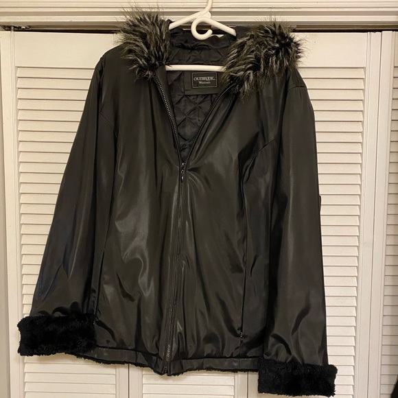 Outbrook Woman | Jackets & Coats | Outbrook Woman Coat With Faux Fur ...